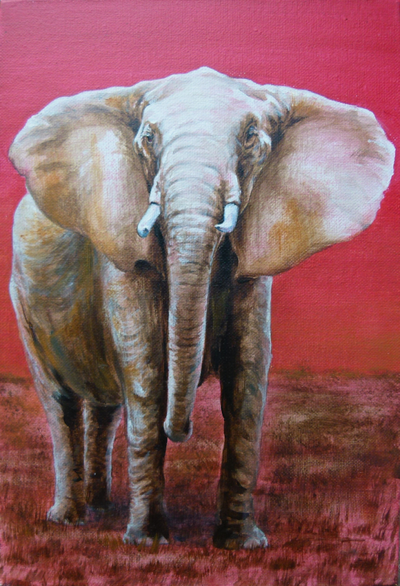 Der ELEFANT als Krafttier - KUNST + SCHAMANISMUS