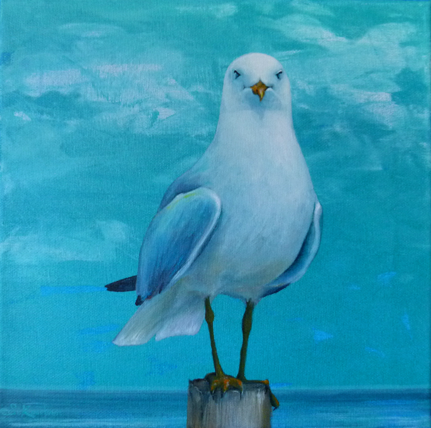 Die Möwe als Krafttier - KUNST + SCHAMANISMUS